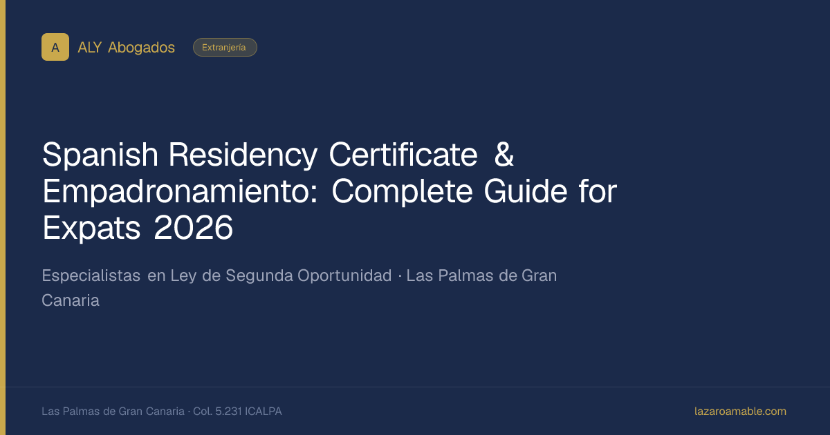 Spanish Residency Certificate & Empadronamiento: Complete Guide for ...